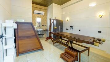 Sala(s) para tratamentos a casais, sauna, tratamentos corporais