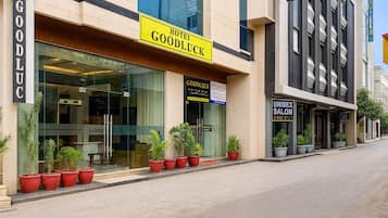 Entrada do alojamento