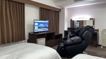 Edredões de penas, secretária, cortinas/cortinados opacos, Wi-fi grátis