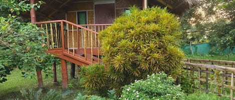 Vista para o jardim