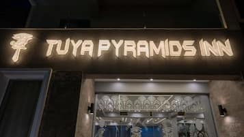 Entrada do alojamento