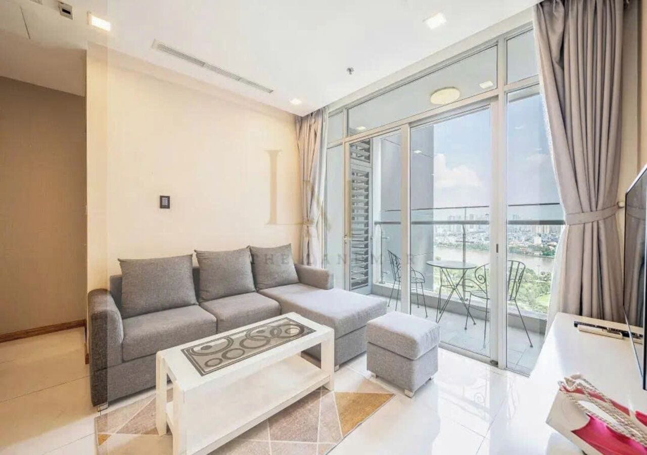 Apartamento panorâmico, 1 quarto, sacada, vista para a cidade | Roupas de cama premium