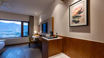 Lençóis de algodão egípcio, roupa de alta qualidade, minibar