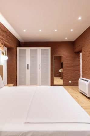 Apartamento standard, cozinha | Lençóis italianos Frette, roupas de cama premium