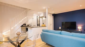 Estúdio Familiar | Sala de estar | Smart TV de 40 polegadas com canais digitais