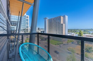 Apartamento Deluxe, Vista para a cidade | Terraço/pátio interior