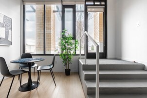 Loft Exclusivo, não fumadores | Vista do quarto