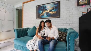 Sala de estar do lobby