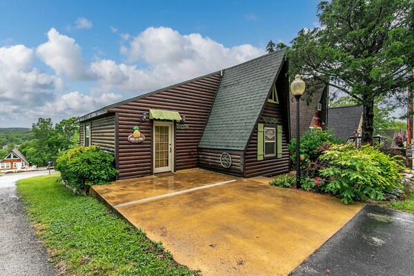 8 Mi To Dogwood Canyon: Cozy Cabin W/ Deck - Table Rock Lake