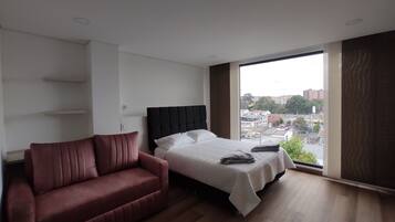 Apartamento Básico, Vista para a cidade | 1 quarto, Wi-fi grátis