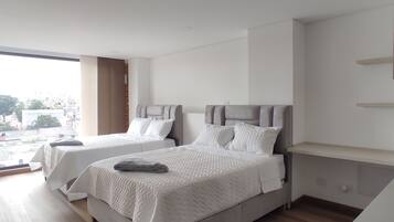 Estúdio Básico, Vista para a cidade | 1 quarto, Wi-fi grátis