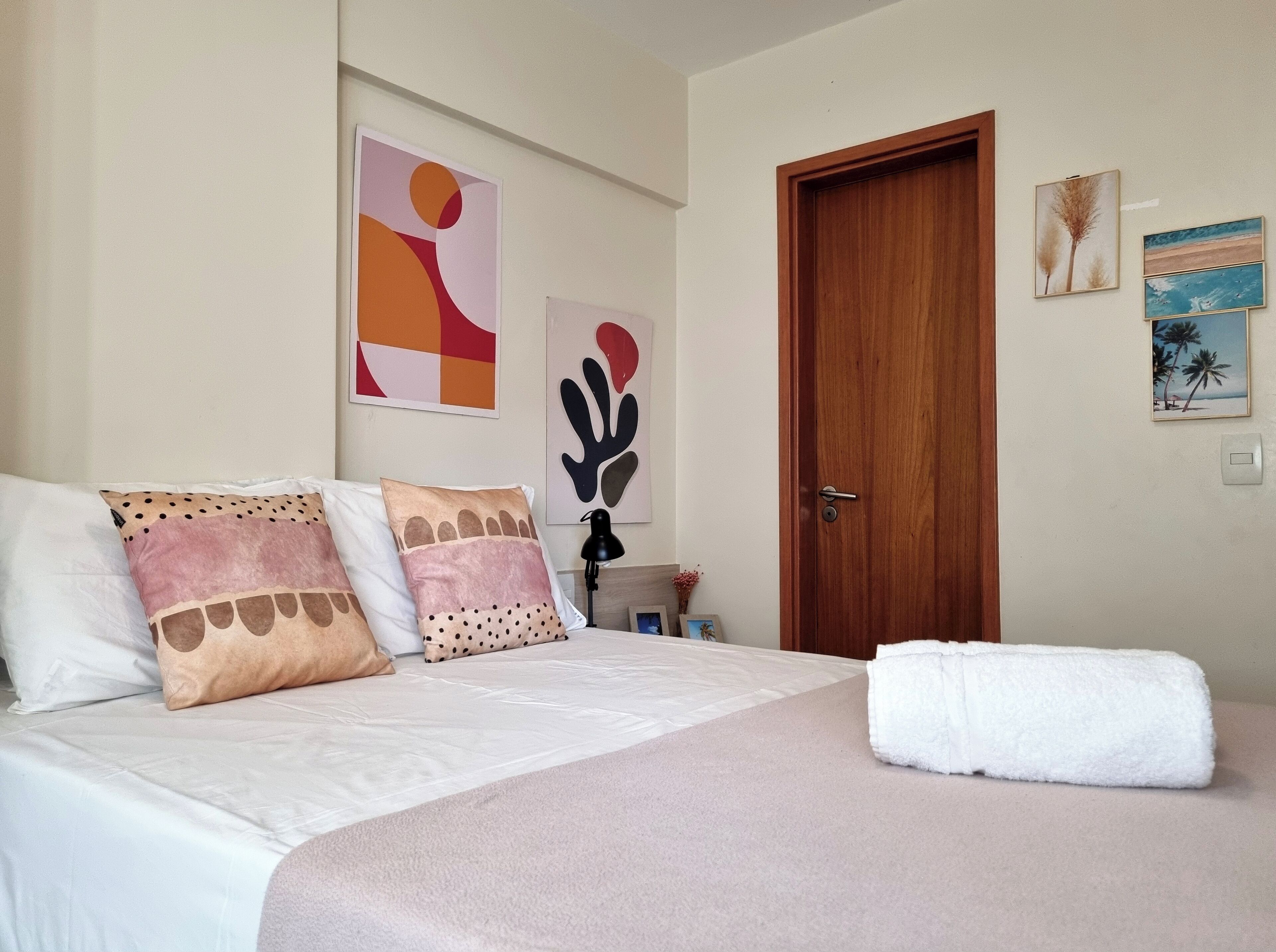 Apartamento | 1 quarto, Wi-fi grátis, roupa de cama fornecida 