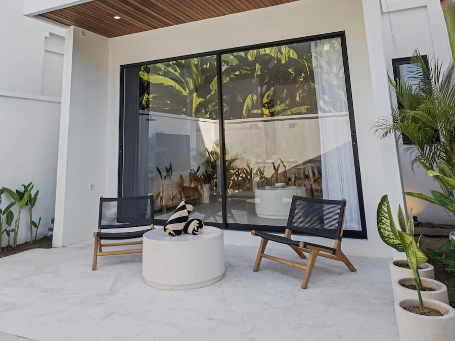 Fachada do alojamento