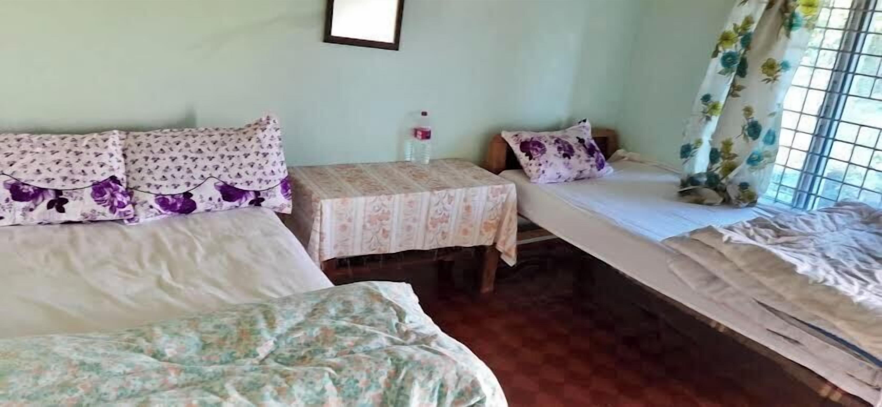 Quarto Duplo Básico, 2 quartos, vista para a montanha | Wi-fi grátis 