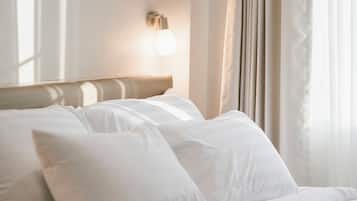 Quarto Superior | Secretária, Wi-fi grátis, roupa de cama fornecida