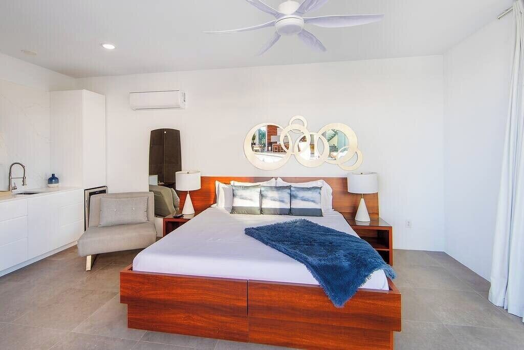 Villa, várias camas, acesso à piscina, vista para o oceano (Oceanview Villa 4) | 3 quartos, com decoração personalizada, com mobília individualizada 