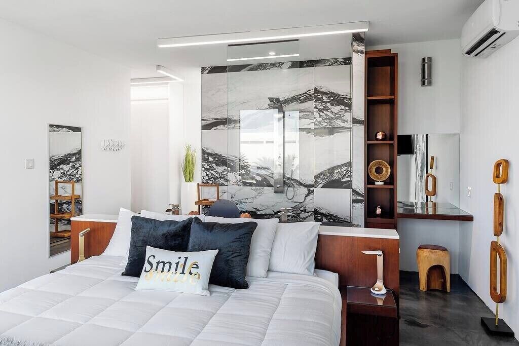 Villa, várias camas, acesso à piscina, vista para o oceano (Seaside Villa 3) | 2 quartos, com decoração personalizada, com mobília individualizada 