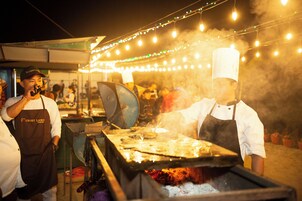 Área para churrascos e piqueniques