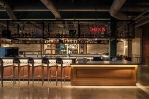 Quiosque de check-in/check-out
