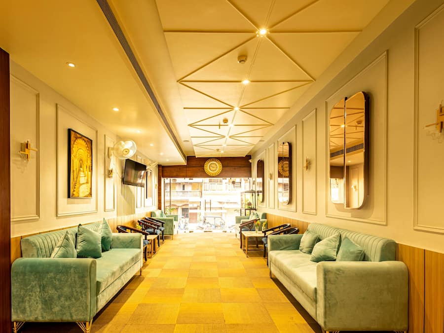 Sala de estar do lobby