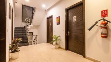 Corrimões nas escadas