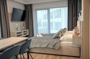 Apartamento Familiar | Secretária adequada para computadores portáteis 