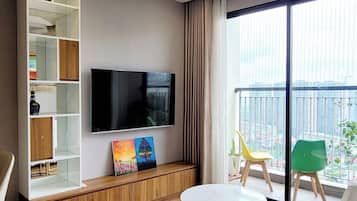 Apartamento Deluxe | 1 quarto, Wi-fi grátis