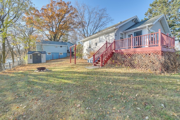 Pet-friendly Cabin On Star Lake W/ Dock & Grill! - Dent, MN