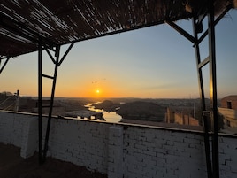 Terraço no piso superior