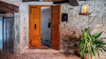 Entrada do alojamento