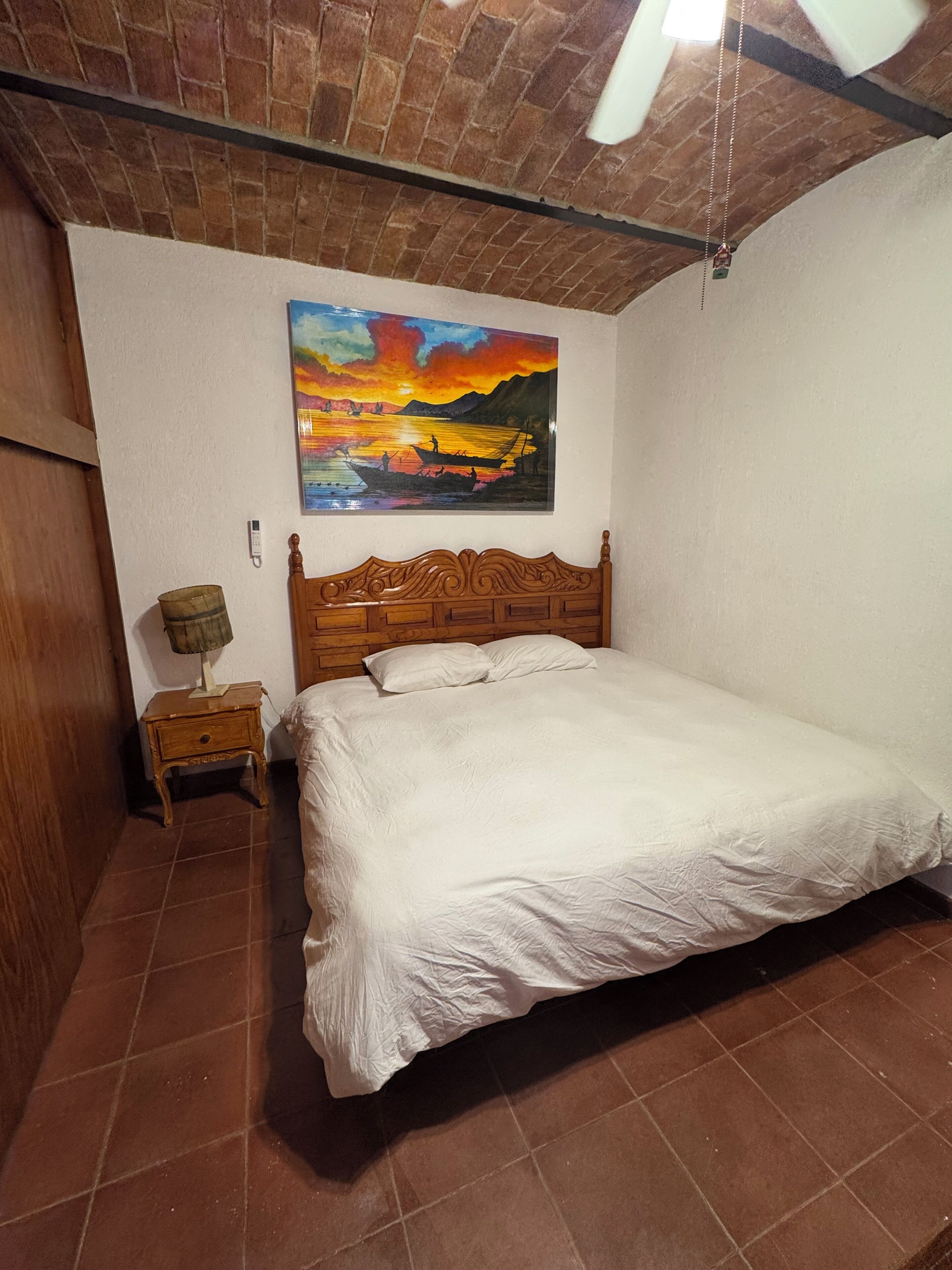 Ajijic Centro Con Terraza En Azotea Con Vista Al Lago, Ac Y Caminable - Ajijic