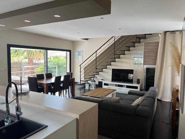 Maison 10 Personnes Avec Grande Piscine à 5 Min De La Mer - Pyrénées-Orientales