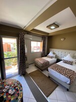 Quarto casal conforto, várias camas
