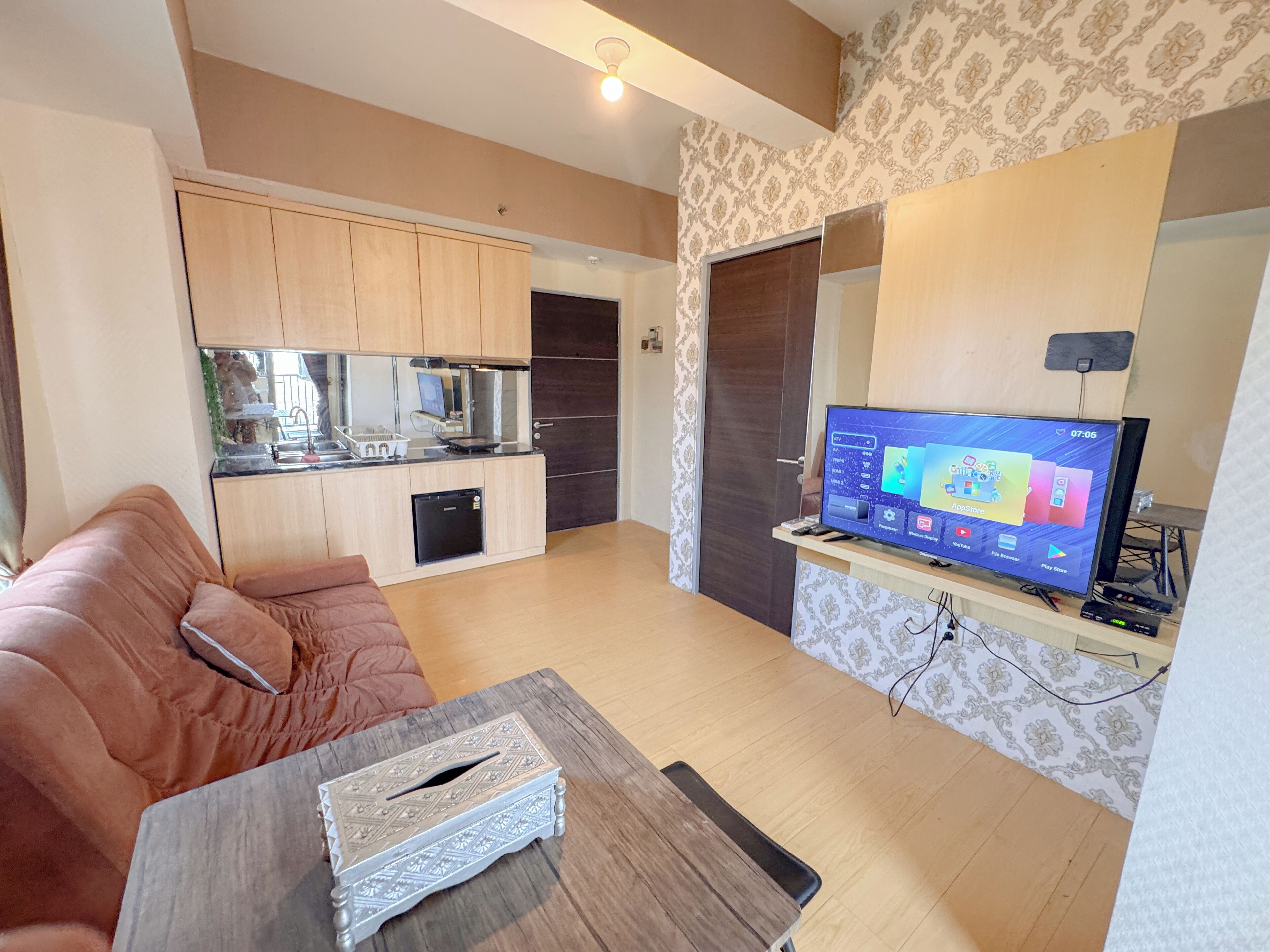 Apartamento Deluxe | Sala de estar