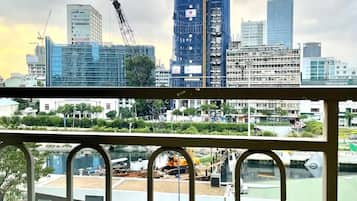 Apartamento Panorâmico, varanda, Vista para a cidade | Varanda