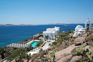 TOPOS MYKONOS POSEIDON VILLA | Terraço/pátio interior