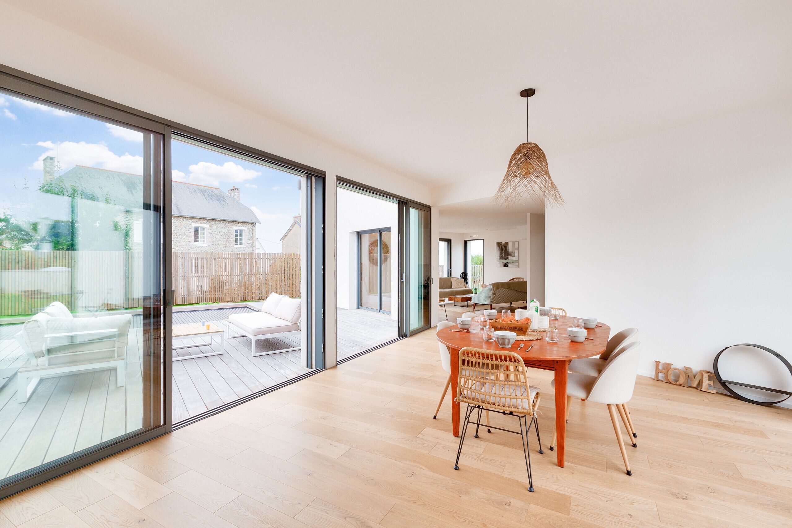 800m From The Beach, New House For 10 With Pool - Pléneuf-Val-André