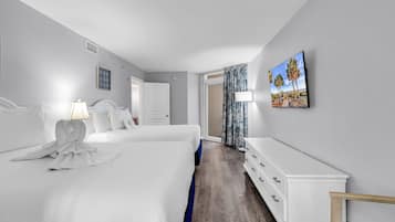 Apartamento Signature em Condomínio Fechado, 2 quartos, vista para a praia, em frente à praia | Com decoração personalizada, com mobília individualizada