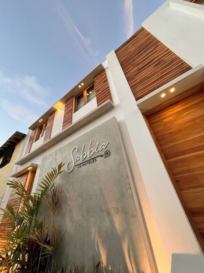 Fachada da propriedade