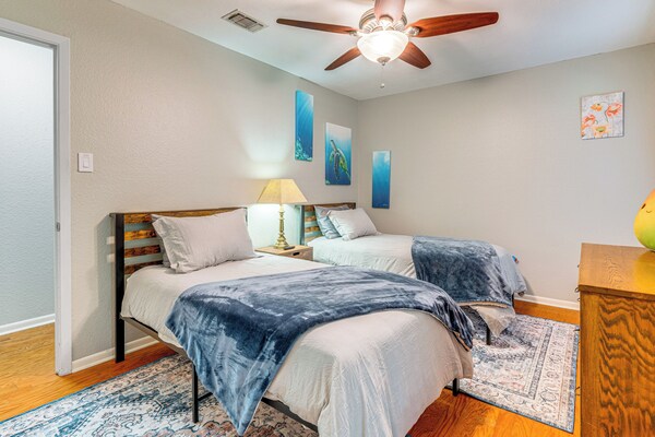 Outdoor Entertainment Space: Austin Family Home - Cedar Park, TX