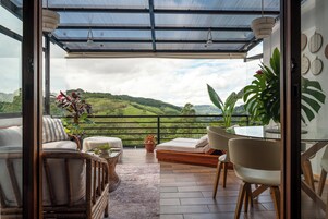 Apartamento Comfort, 2 quartos, vista para a montanha | Lençóis de algodão egípcio, roupa de alta qualidade 