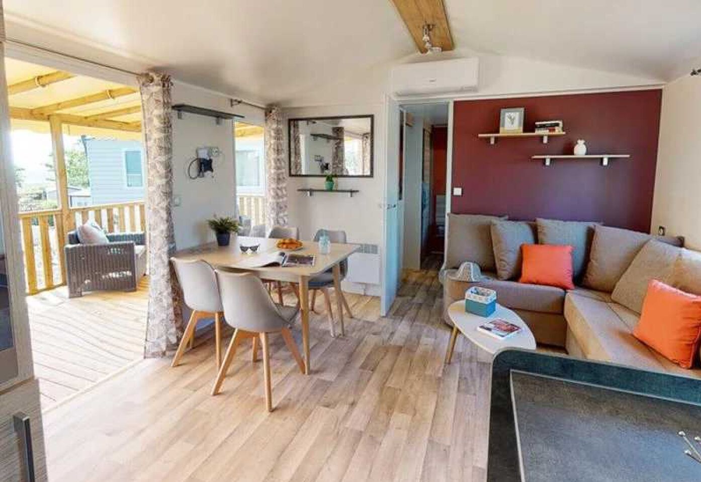 Zecamping 4 éToiles Animé 2km Plage Espace Aquatique Locatif Clim 36m2 - Marennes