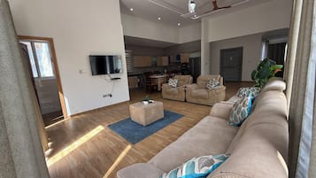 Villa, 3 quartos, piscina privativa, vista para o jardim | Sala de estar