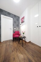 Quarto Deluxe, Vista para a cidade | Quartos insonorizados, Wi-fi grátis 