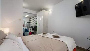 Apartamento | 1 quarto, ferros/tábuas de passar roupa