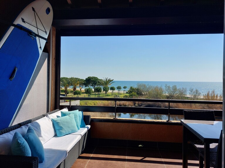 Bel Appartement En Bord De Plage Face à La Mer - Ghisonaccia