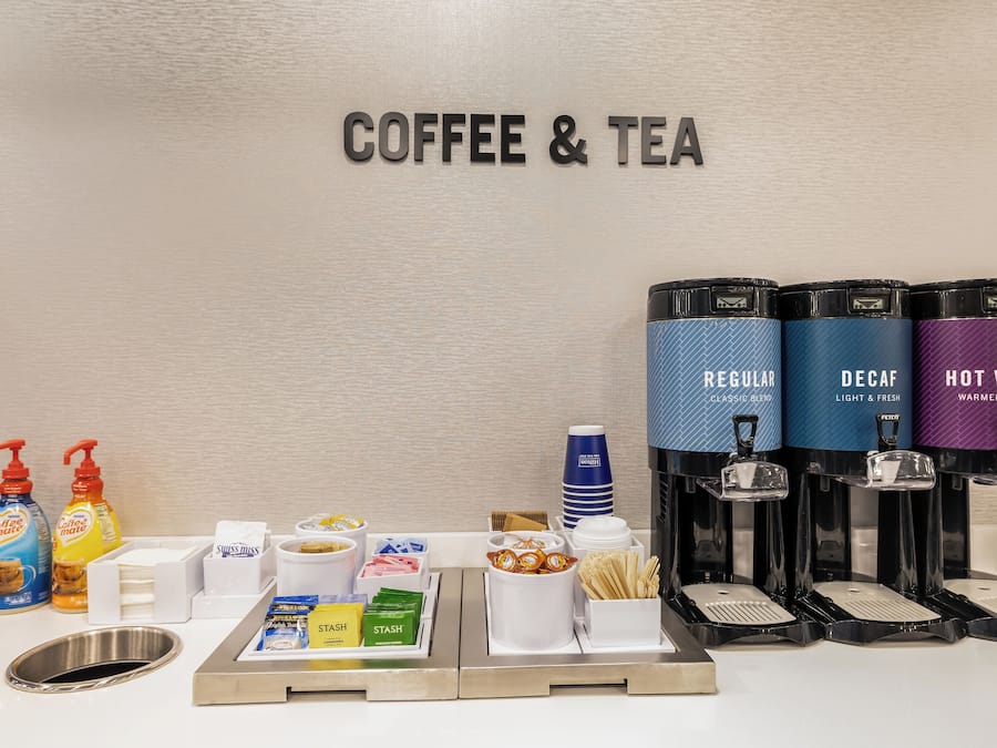 Serviço de café