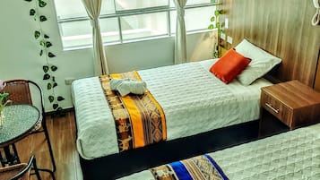 Quarto Twin Standard | Com mobília individualizada