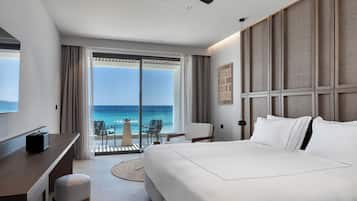 Superior Sea View Suite, Balcony | 1 quarto, cofre no quarto, secretária