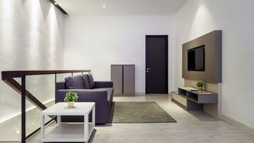 Televisor de 40 polegadas com canais via satélite